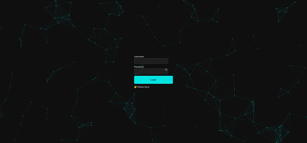 Login with custom design - Showcase - Bokeh Discourse
